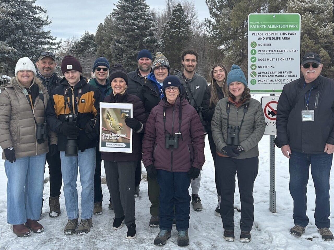 People United by Birds – Great Backyard Bird Count